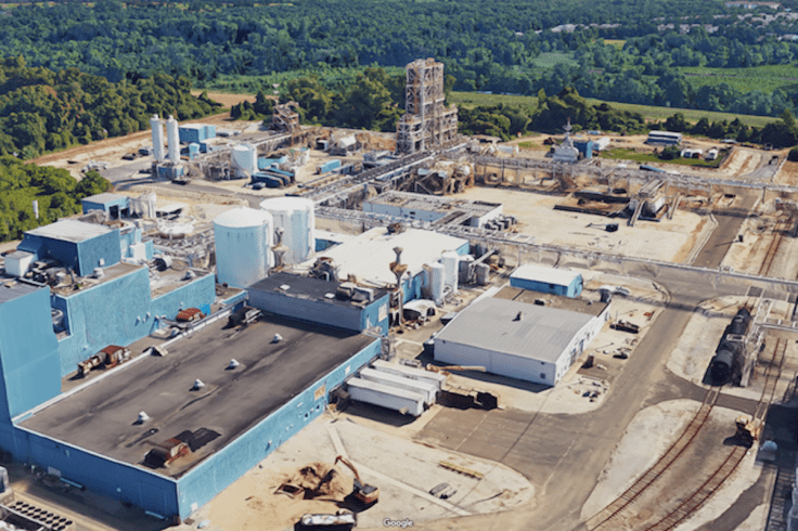 solvay usa google map – forever chemicals – archivio pfas.land